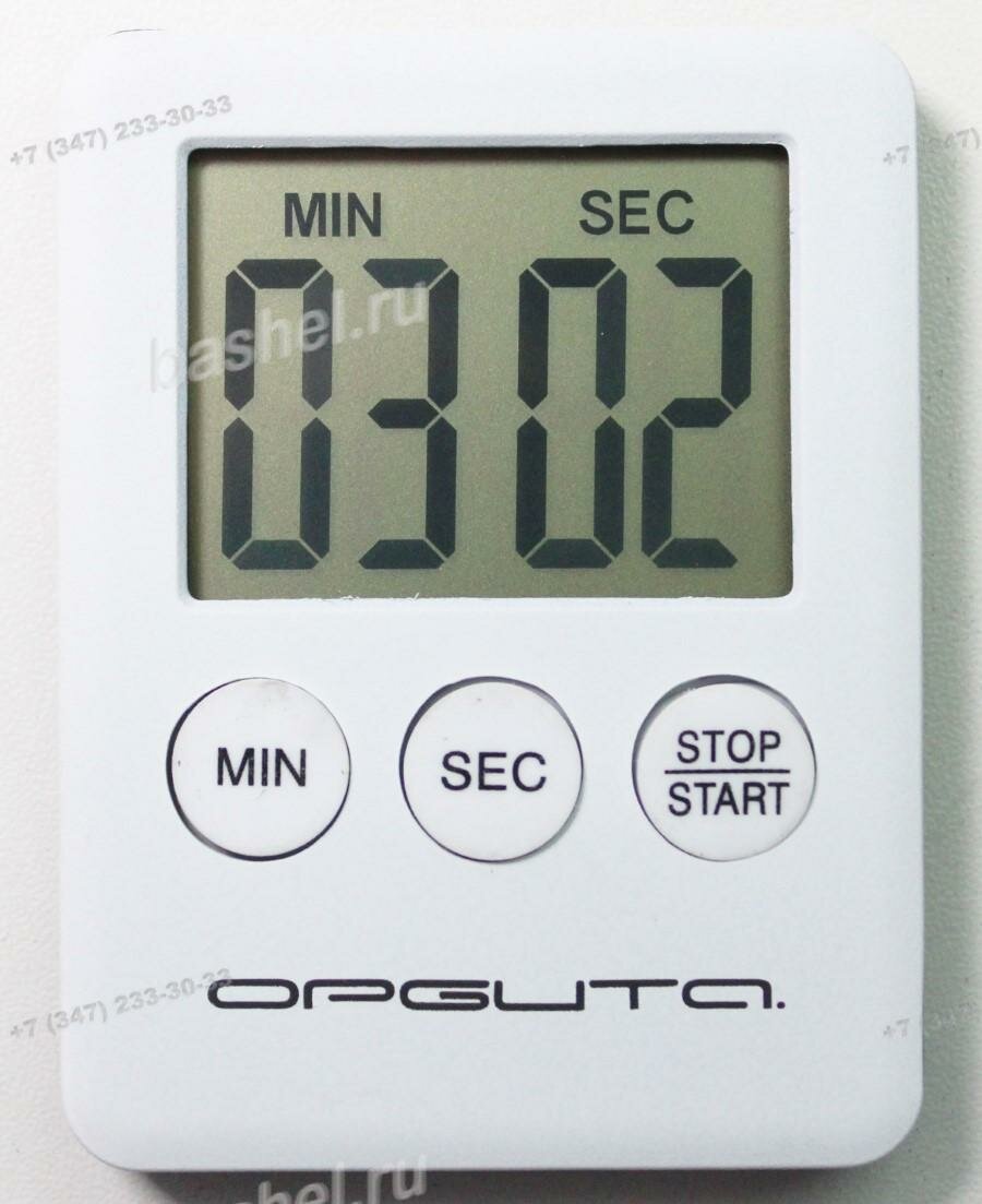 Таймер-секундомер цифровой OT-HOM21, белый