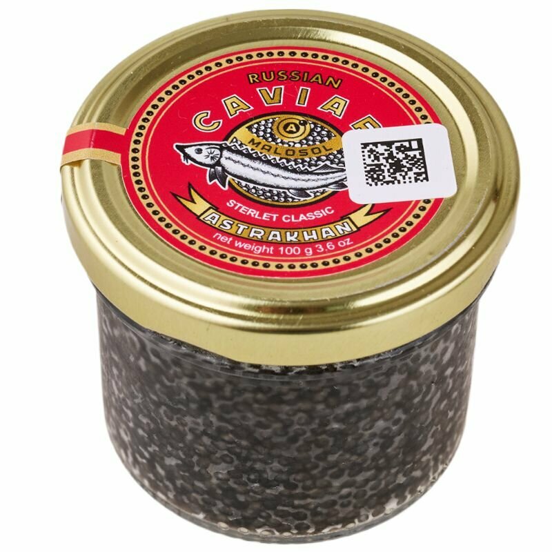 Икра черная стерляди 100г