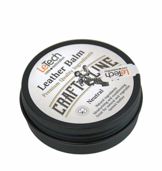 LeTech Натуральный Бальзам для кожи с запахом кожи Leather Balm (Leather) 60мл