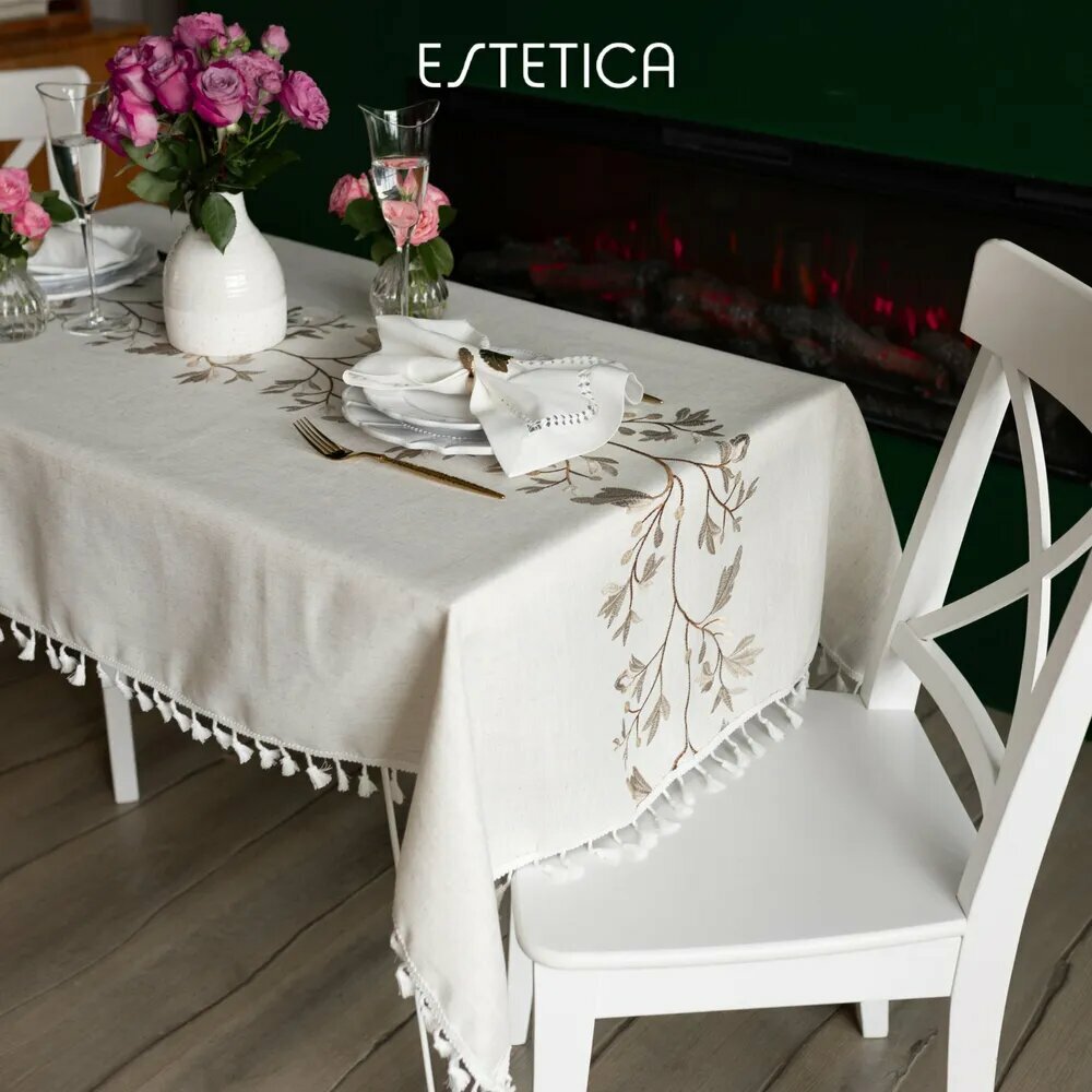Estetica Home Скатерть Лён 140x180см