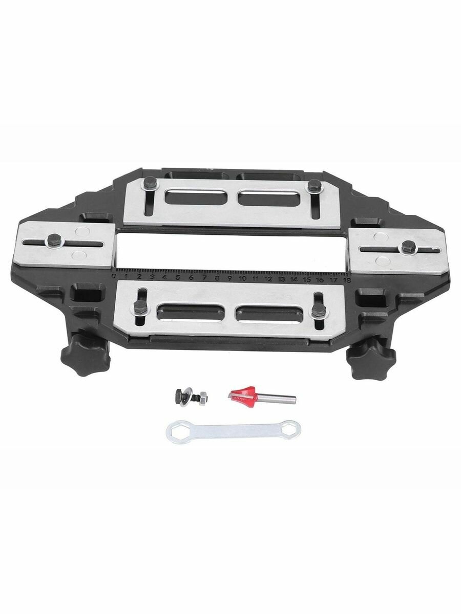 Шаблон для врезки петель и дверных замков / Кондуктор для установки петель и замков