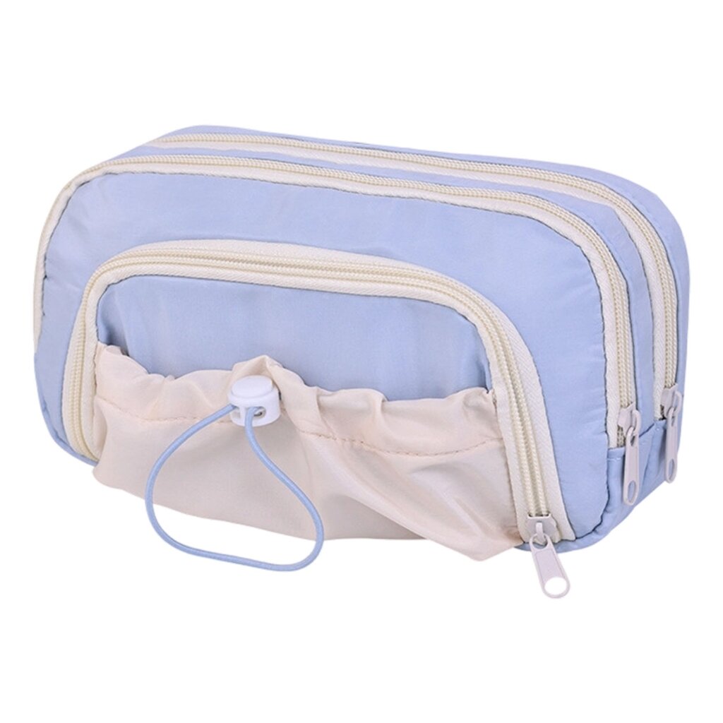 Эстетичные органайзеры для карандашей Пенал большой емкости Многослойная сумка для ручек Школьные принадлежности