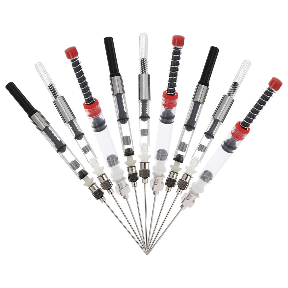 Конвертер Для Перьевой Ручки С Универсальным Поглотителем Инка 9 Штук Compatible С Диаметром 3 4Mm И 2 6Mm Размер 12 00X0 70X0 70Cm