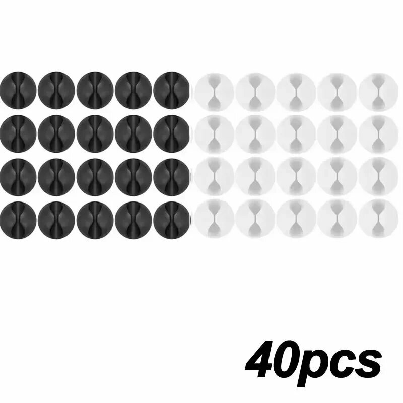 Самоклеящийся Органайзер Для Кабелей, Фиксатор Для Кабель-менеджмента, Держатель Для Кабелей На Стол