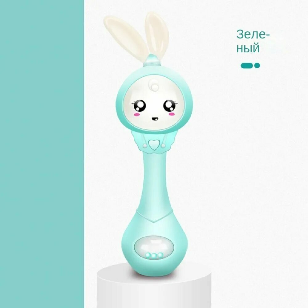 Интерактивная игрушка кролик для маленьких мусульманских мальчиков с светодиодами и аудиоподдержкой