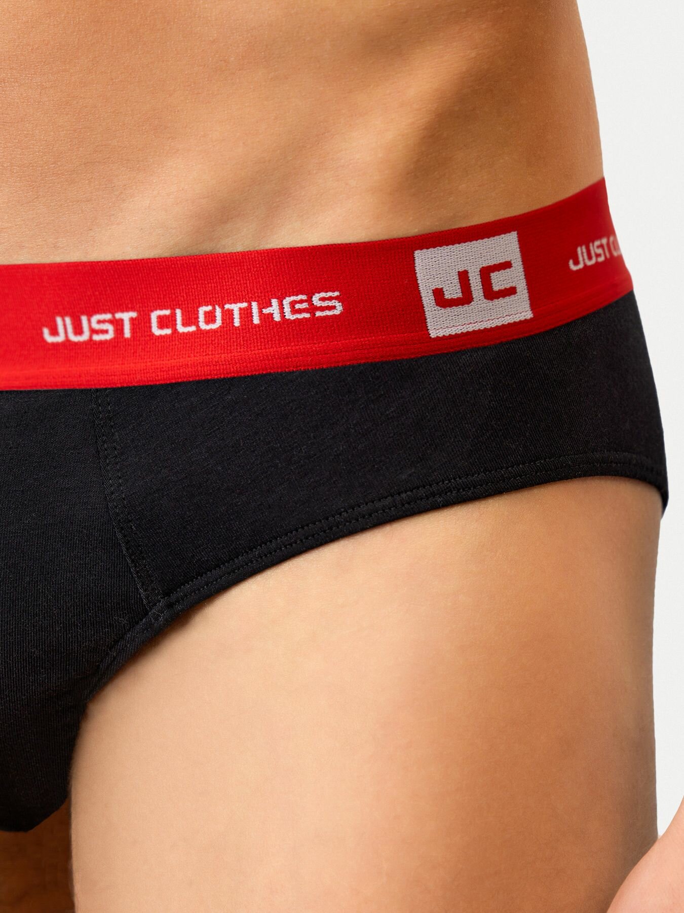 Трусы JUST CLOTHES, комплект из 2 шт., размер L, мультиколор — фото 1