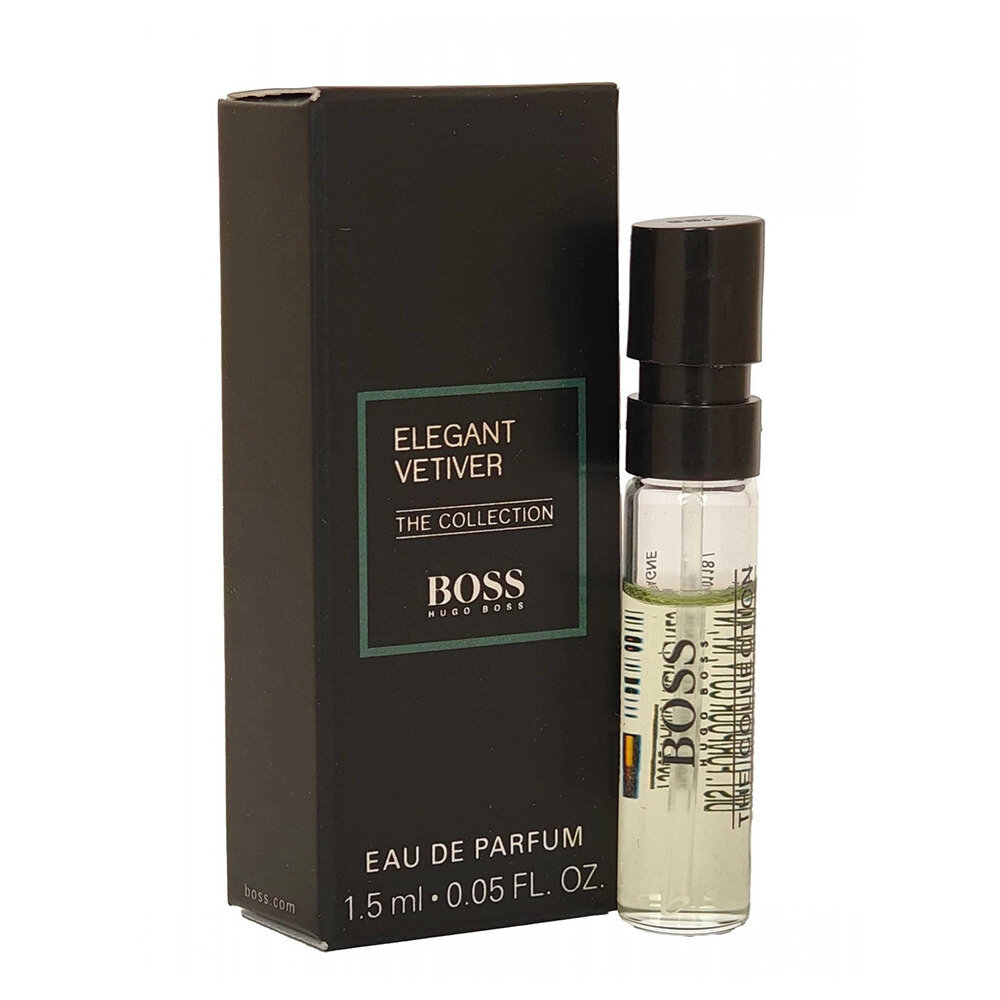Парфюмерная вода Hugo Boss Elegant Vetiver миниатюра 1.5 мл / Пробник Хуго Босс Элегант Ветивер / Элегантный ветивер