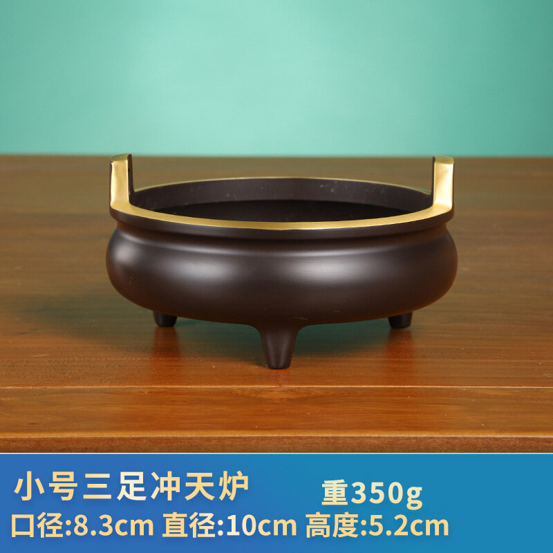 Горячая распродажаОптовая продажа латунного кадильника, трехногий кадильник, кадильник для поклонения, украшение кадильника