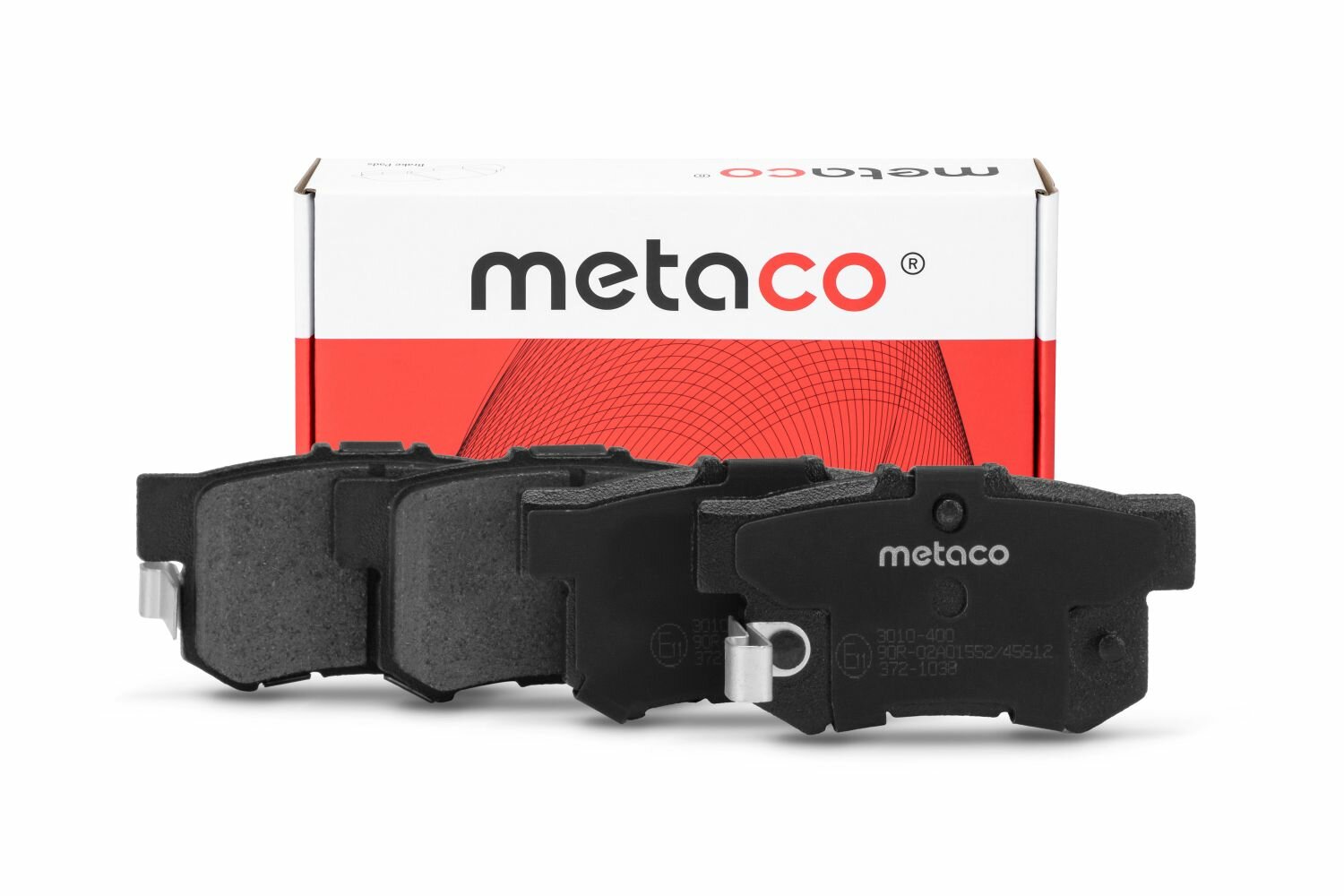 METACO Колодки тормозные задние дисковые HONDA ACCORD/ CR-V