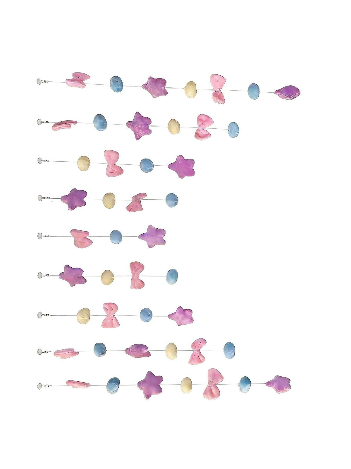 Дверной Проем Шторы Девочек Спальня Стена Висячие Декоры, Фетр Звезда Бантом Шторы