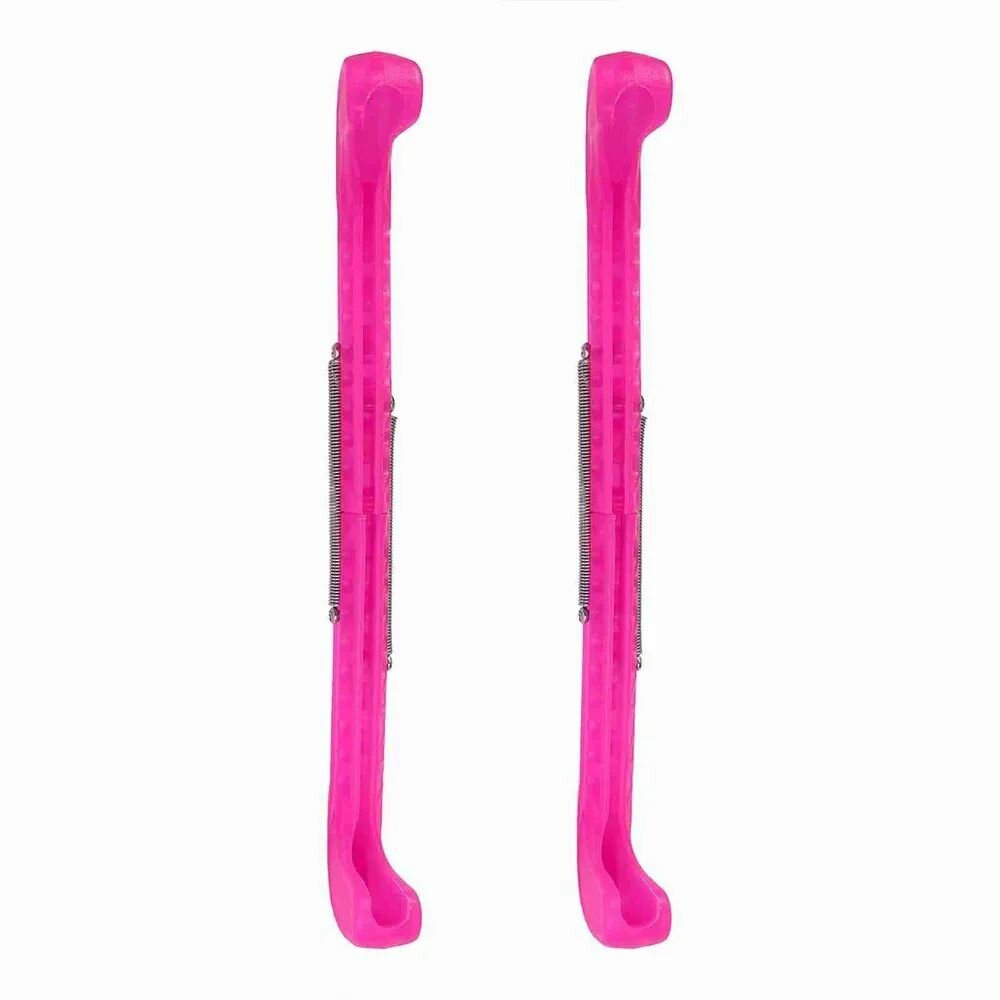 1 пара пластиковых универсальных накладок на лезвия коньков, 7 цветов, для хоккейных и фигурных коньков