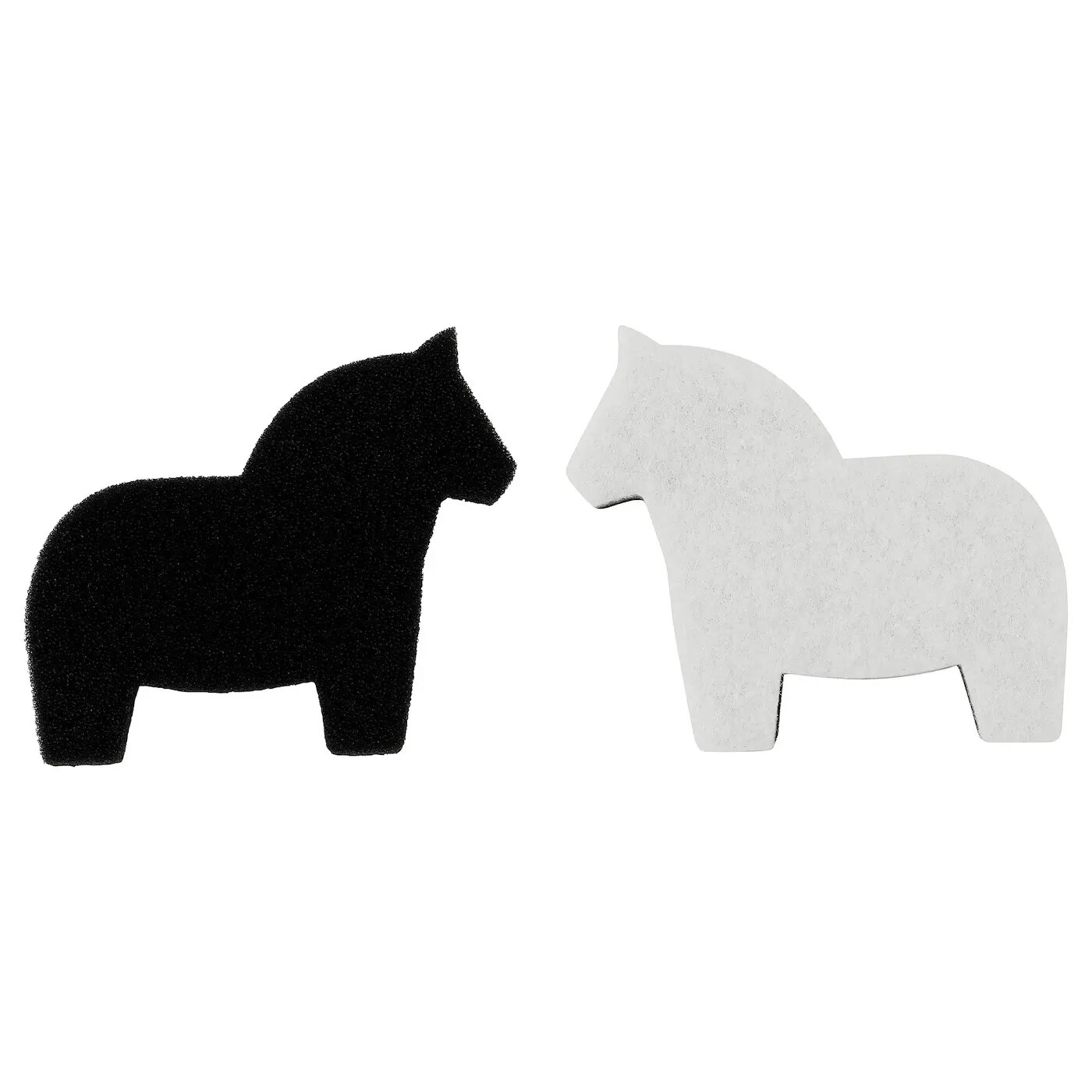 Губка HÄSTHAGE, черно-белая