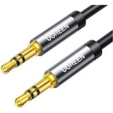 Кабель UGREEN AV119 (10735) 3.5mm Male to 3.5mm Male Cable. 2м. черный