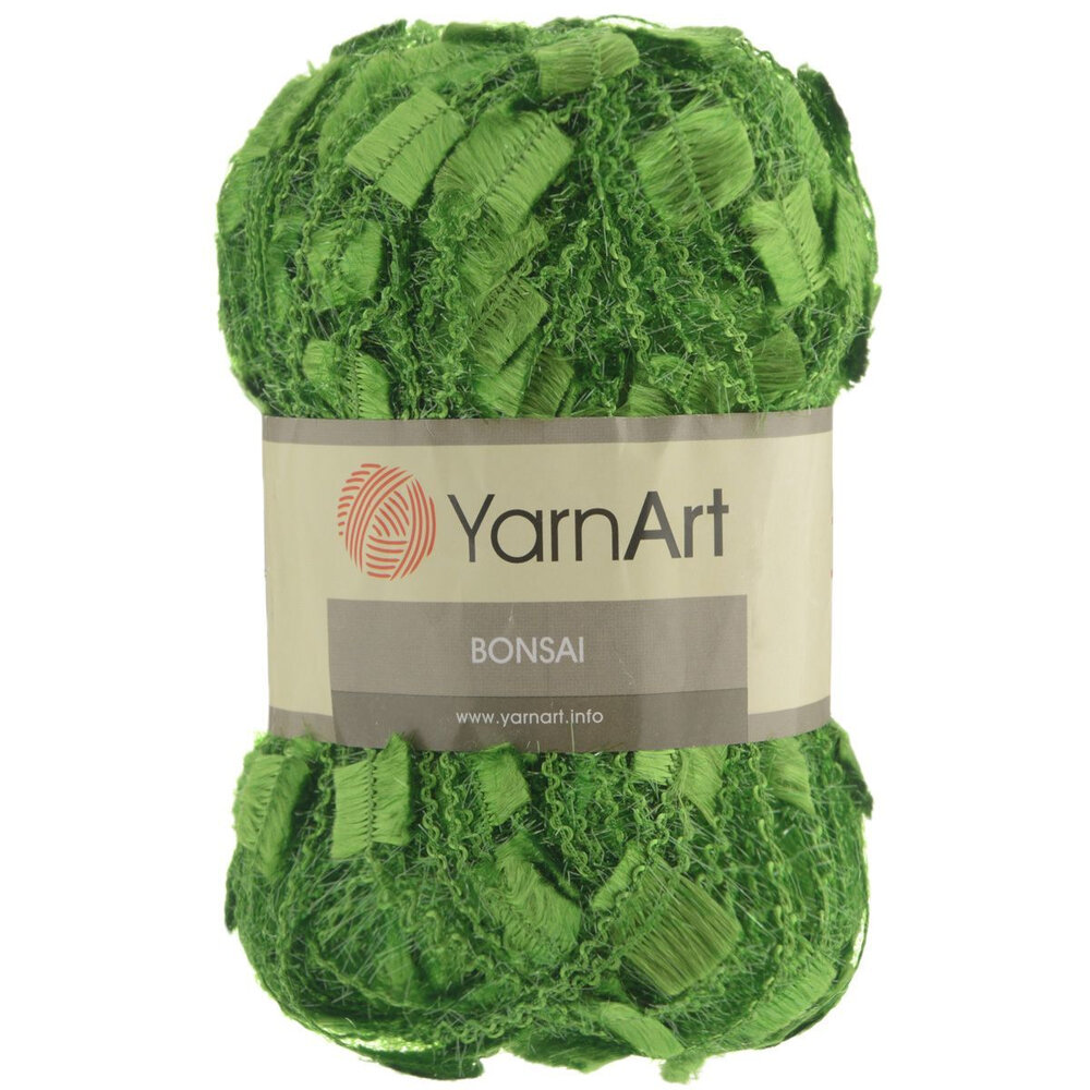Пряжа для вязания YarnArt Bonsai 408 оливковый 100 гр/100 м 100% полиамид