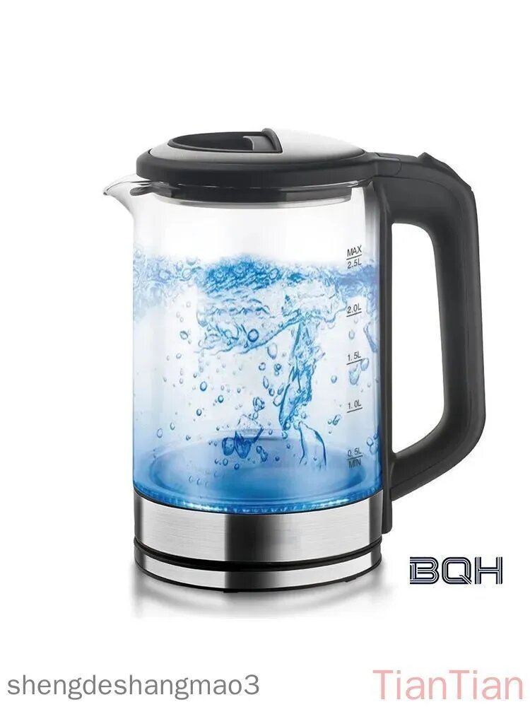 Электрический чайник Wi-Fi IQ Home PWK 1725CGLD, серебристый