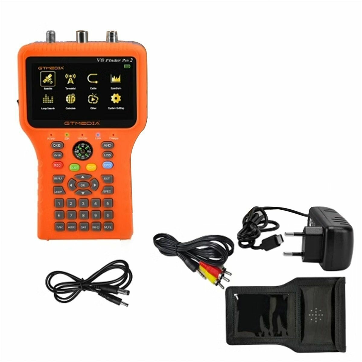 GTMEDIA V8 Finder PRO 2 Поиск Спутникового Сигнала Freesat ЕС Вилка