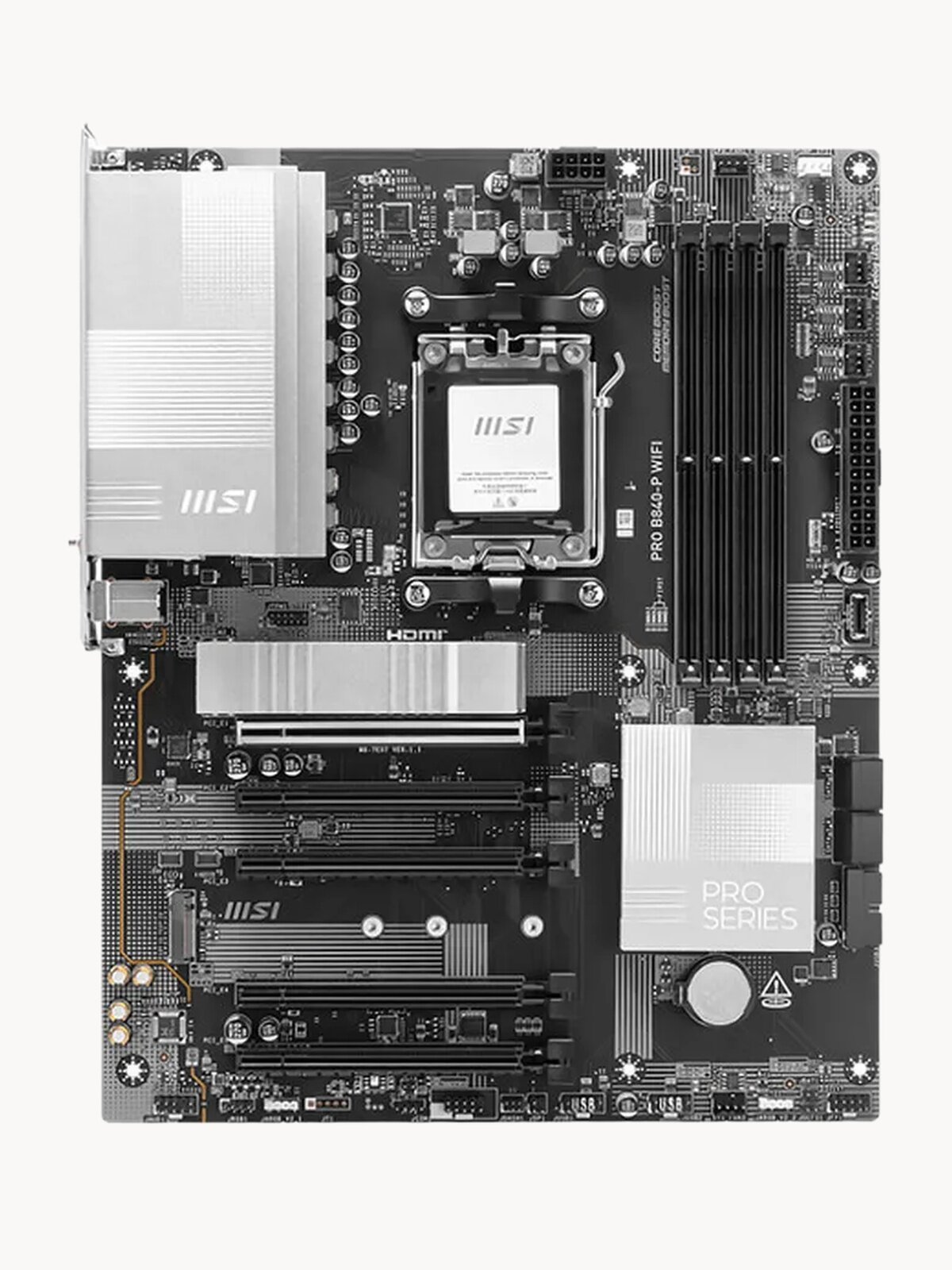 Материнская плата Msi PRO B840-P WIFI (AM5, ATX)