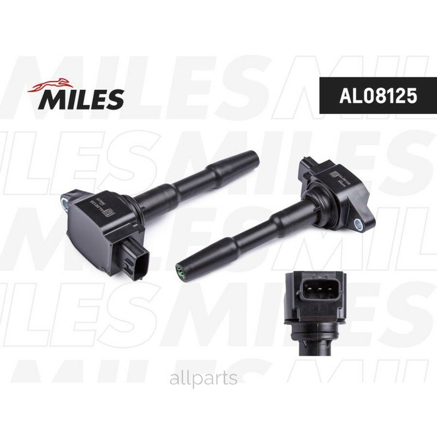 MILES AL08125 Катушка зажигания RENAULT/LADA X-RAY 1.6