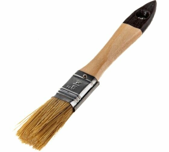 Кисть плоская "888" люкс 20 мм арт. 0128000 3 штуки