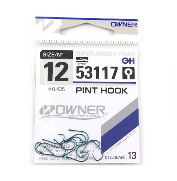 Крючок OWNER 53117 PINT HOOK №12