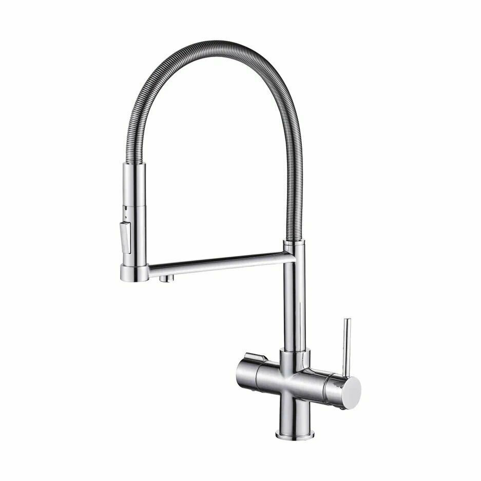 Смеситель для кухни (мойки) Rose R758 хром