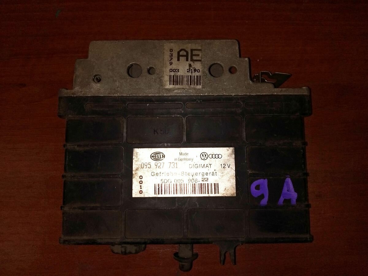 Блок управления акпп Volkswagen Passat B3 9A 095 095927731AE