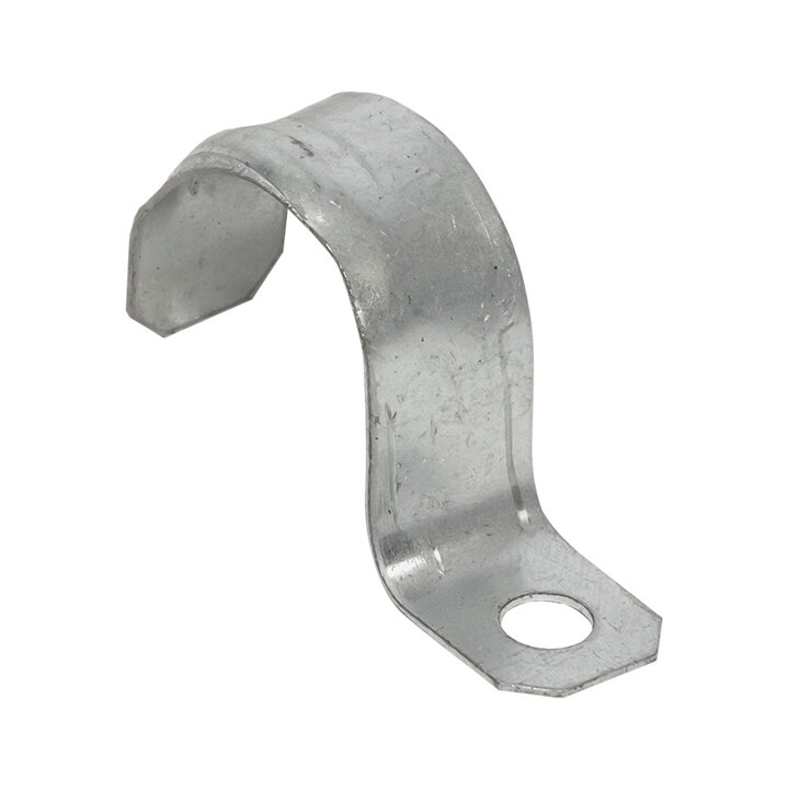 EKF PROxima Скоба металлическая однолапковая d25-26мм (10шт.)