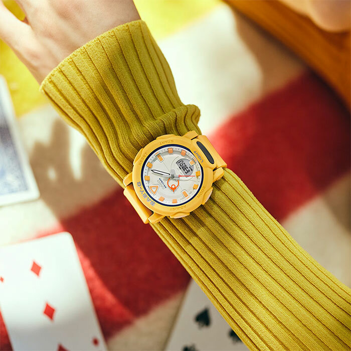 Наручные часы CASIO Baby-G, желтый — фото 1