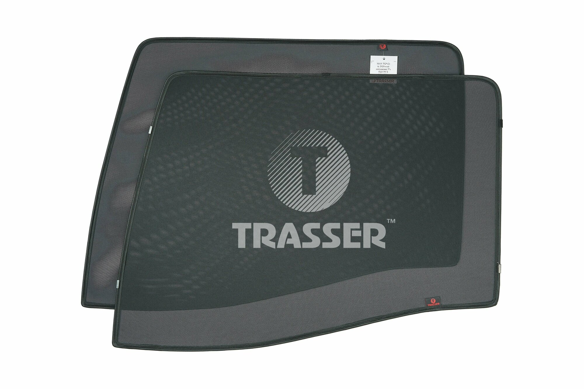 Каркасные шторки для MAN TGX (2) ( с 2020 г. в. ман новый) трассер комплект Стандарт