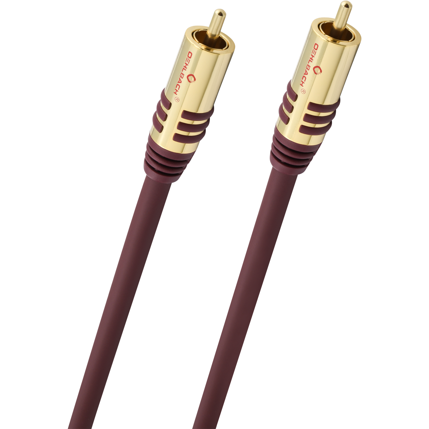 Oehlbach PERFORMANCE NF Sub-cable cinch/cinch 1m mono red Сабвуферный кабель D1C20531