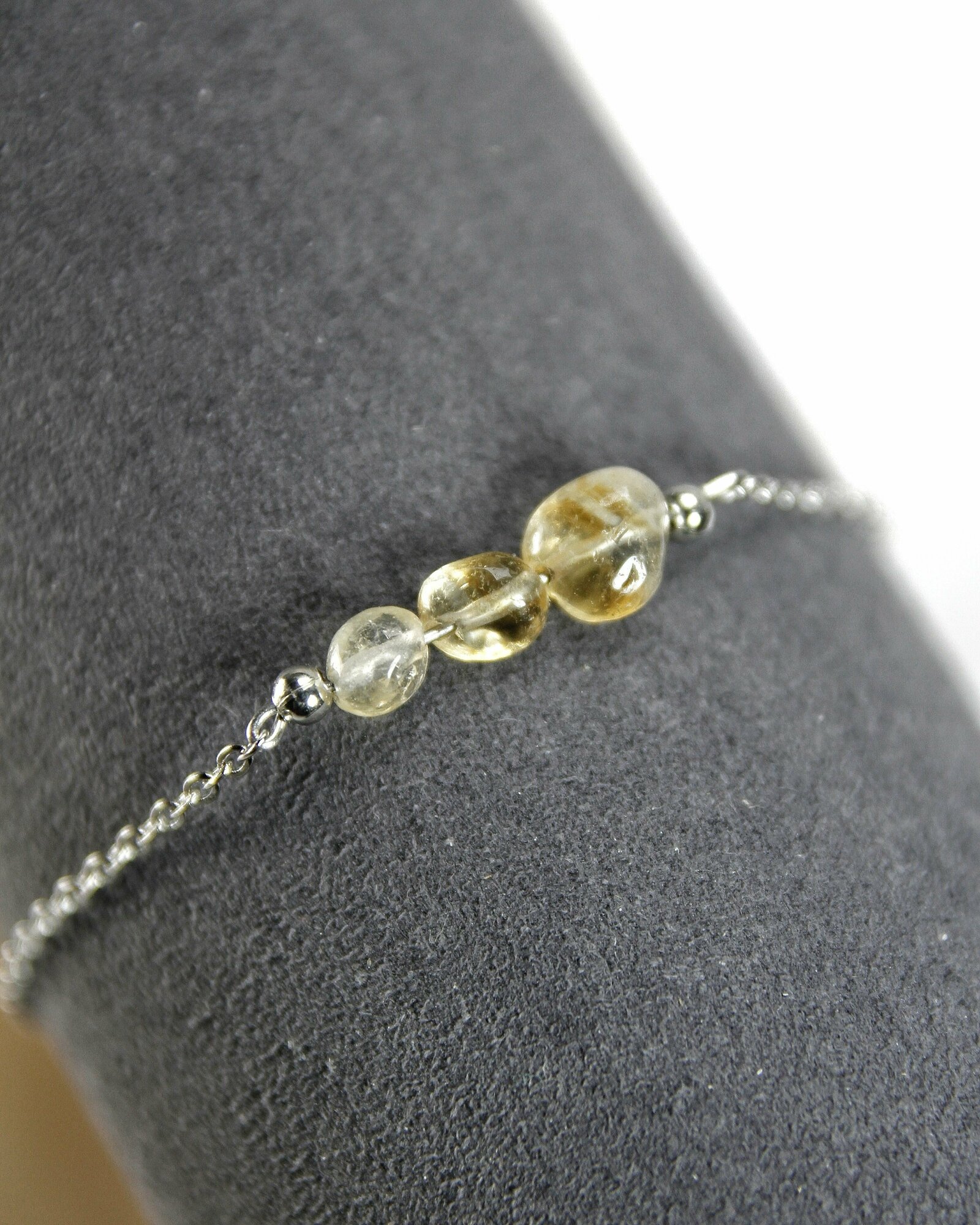 Браслет, цитрин