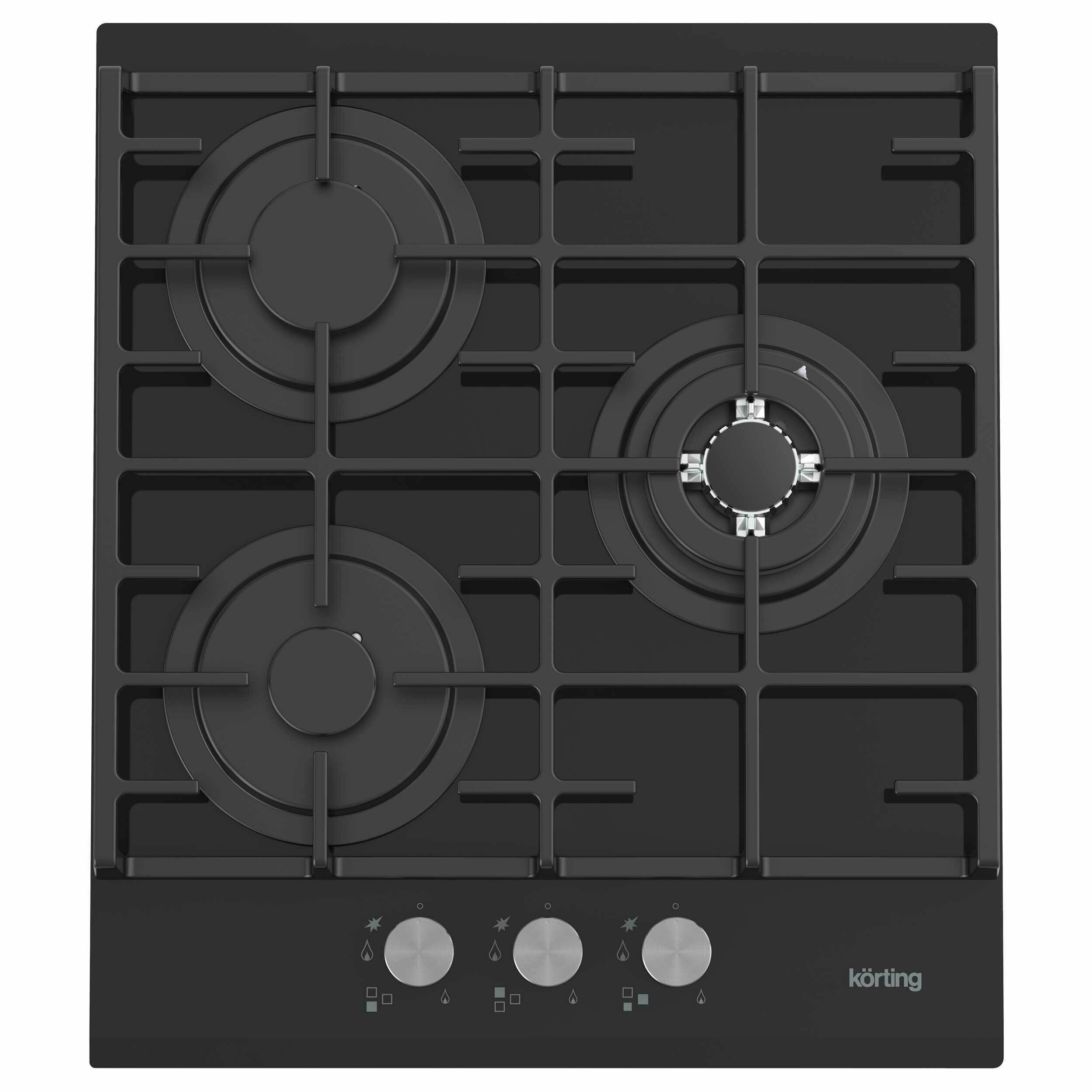 Встраиваемая газовая панель KORTING HGG 4825 CTN, официальная гарантия