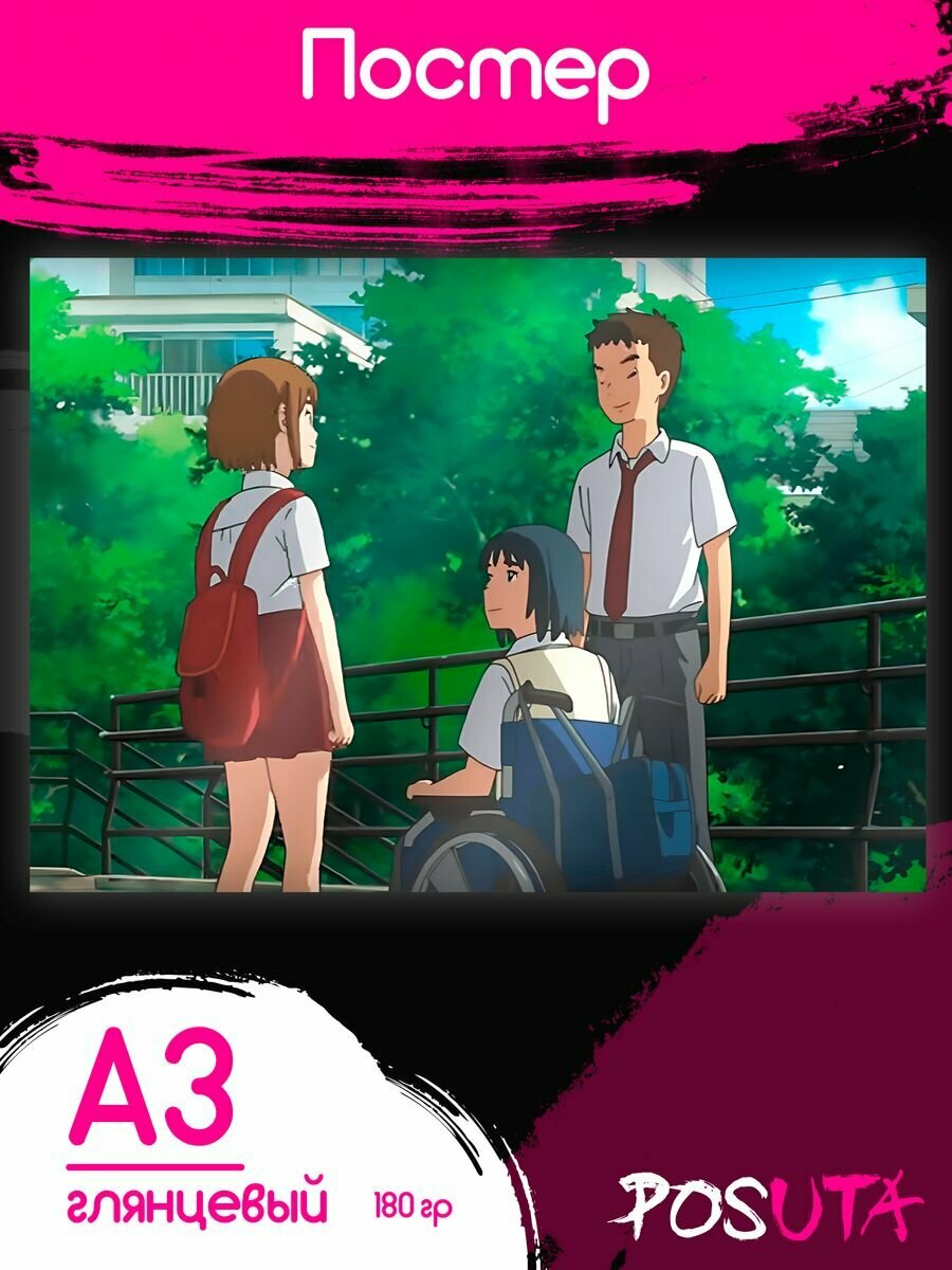 Постеры на стену Другой мир аниме