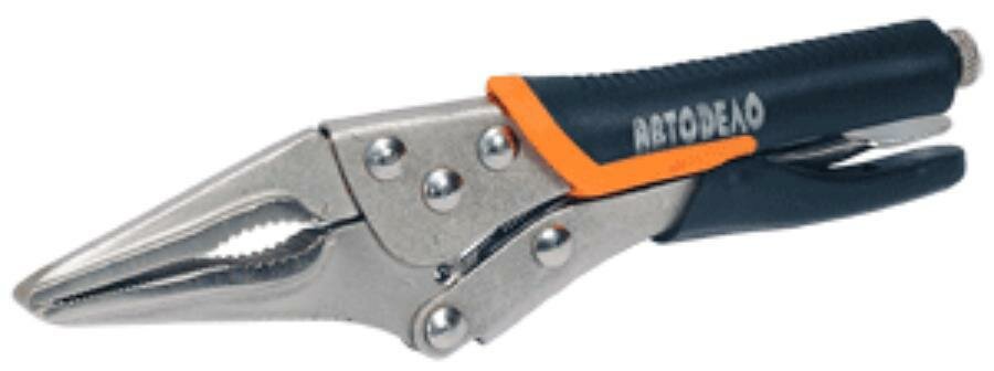 Автодело 30449 Пассатижи с фиксатором 210 мм, удлиненные АвтоDело 30449