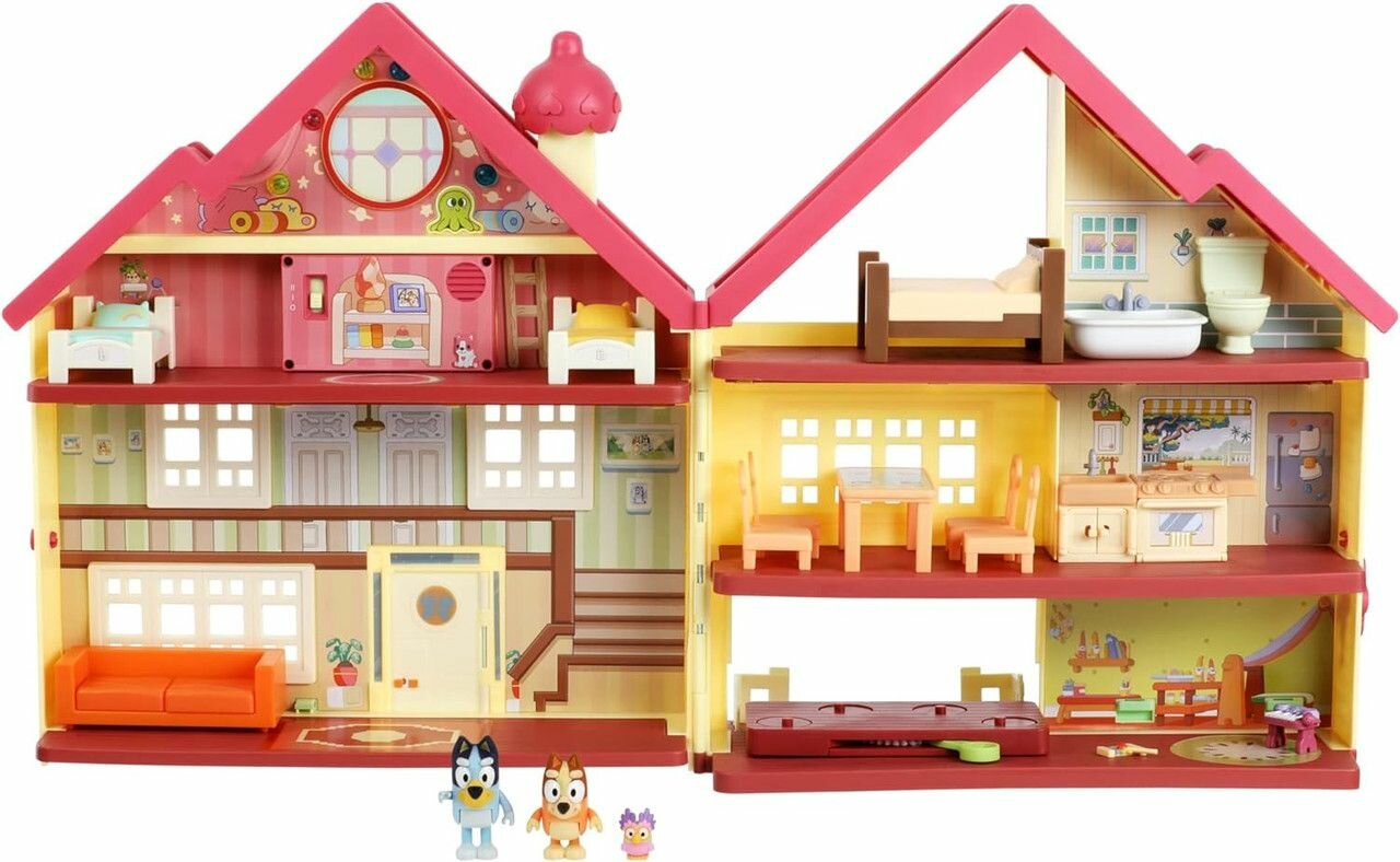 Подарочный набор игрушек Moose Toys Bluey Ultimate Lights and Sounds Playhouse