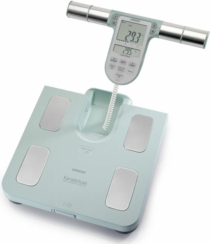 Omron Напольные весы 4015672104068, нагрузка 150 кг, точность 100 г