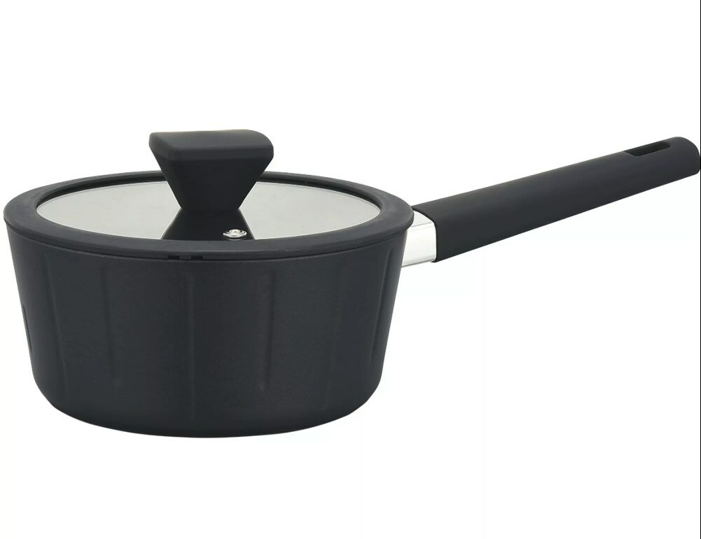 Ковш 1,3л с крышкой 16см VERTICAL Алюминий 819-012 118-819-012