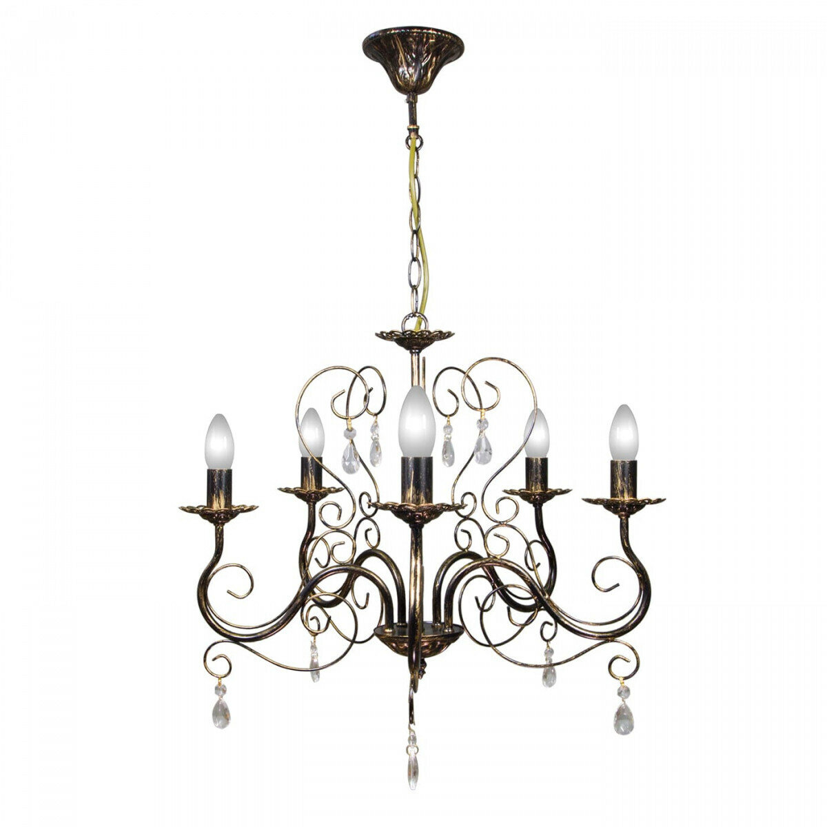 Люстра подвесная 5 ламп Петрасвет Россия S1093-5