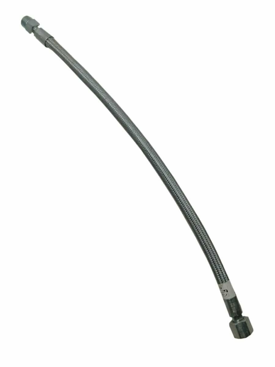 Шланг тормозной КАМАЗ-ЕВРО-2 компрессора (гайка-штуцер М22хМ22) L 600мм полюс-альфа