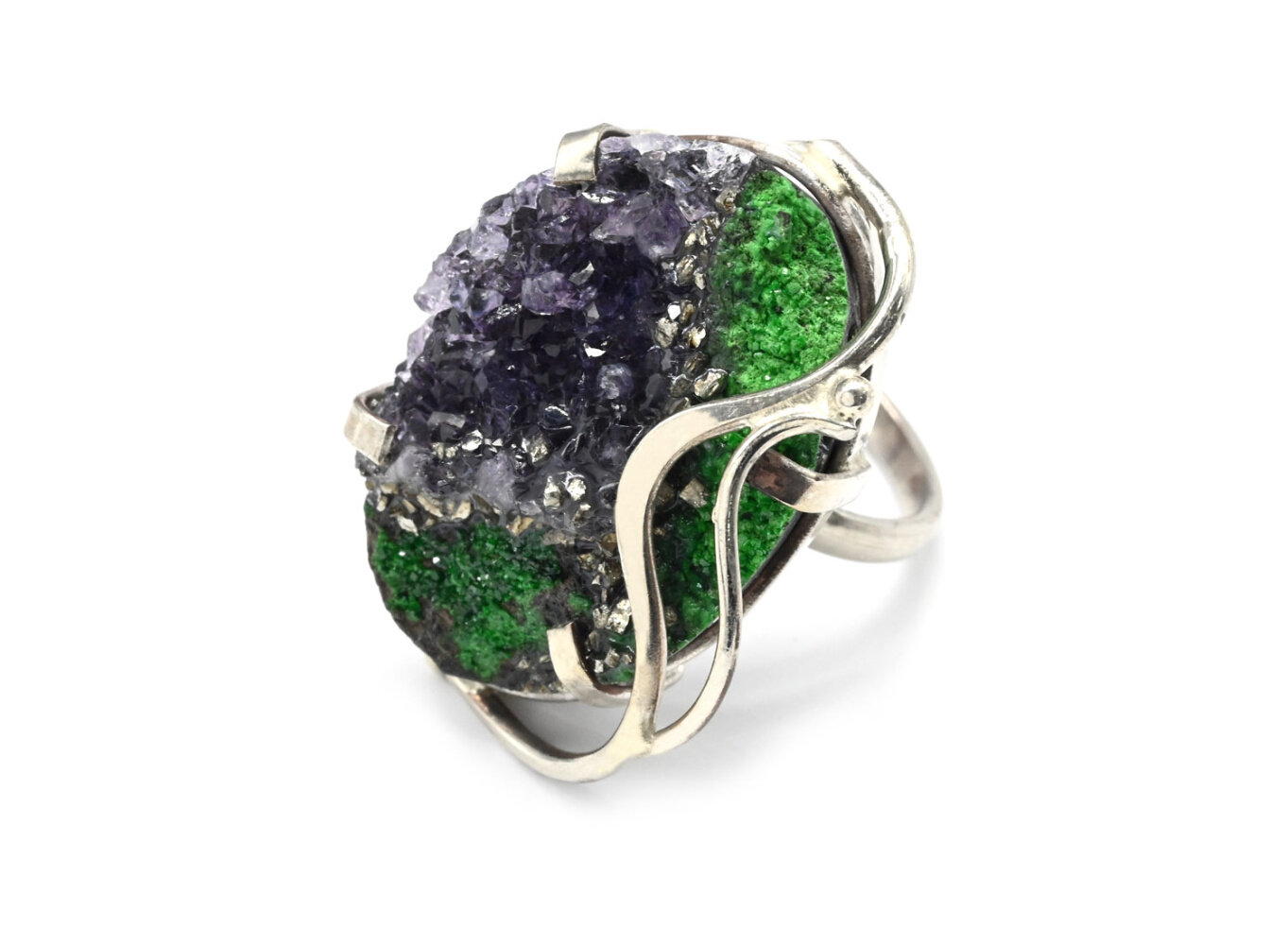 Кольцо, аметист