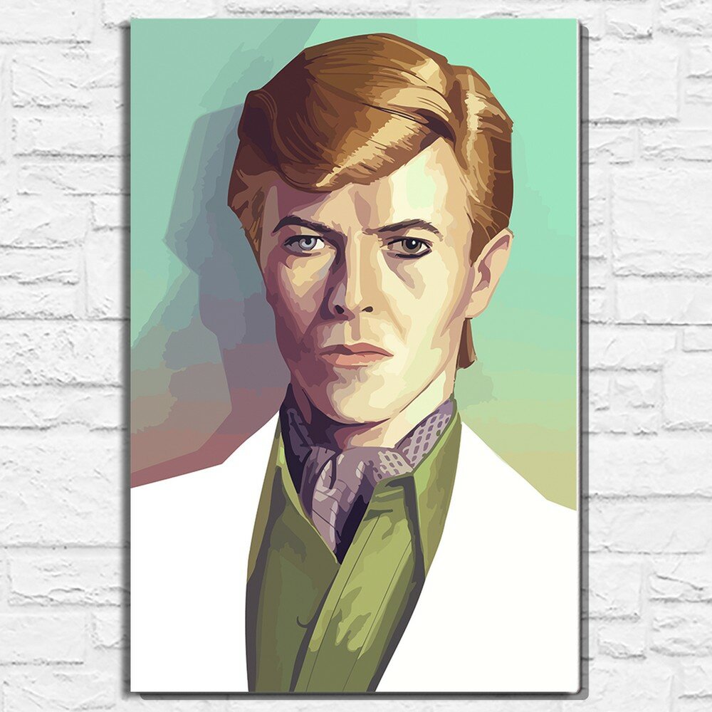 Картина по номерам на холсте музыка Dawid Bowie (Дэвид Боуи) - 13716 В 60x40