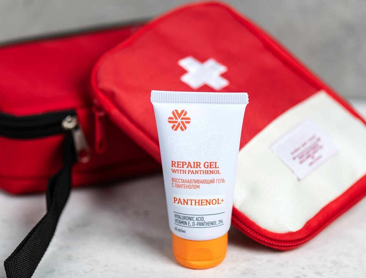 Восстанавливающий гель с пантенолом Сибирские бальзамы