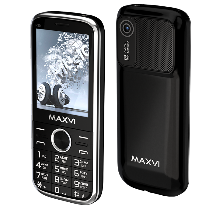 Мобильный телефон MAXVI Р30 Black