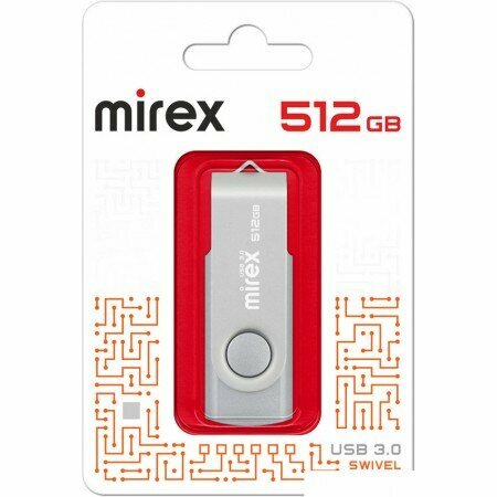 USB Flash Mirex Color Blade Swivel 3.0 512GB 13600-FM3SS512