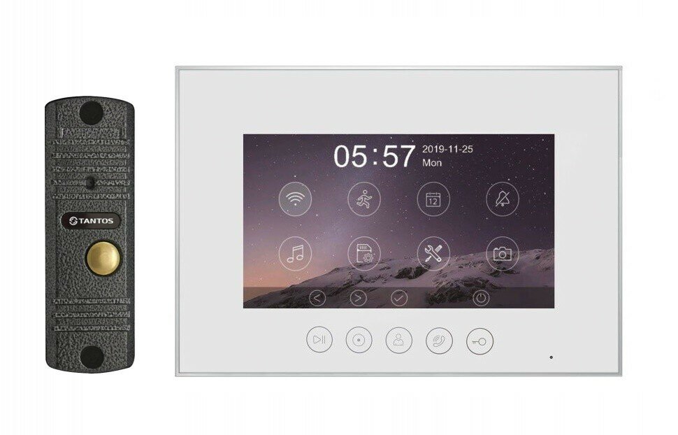 Комплект видеодомофона для дома Tantos Marilyn HD s и Corban HD