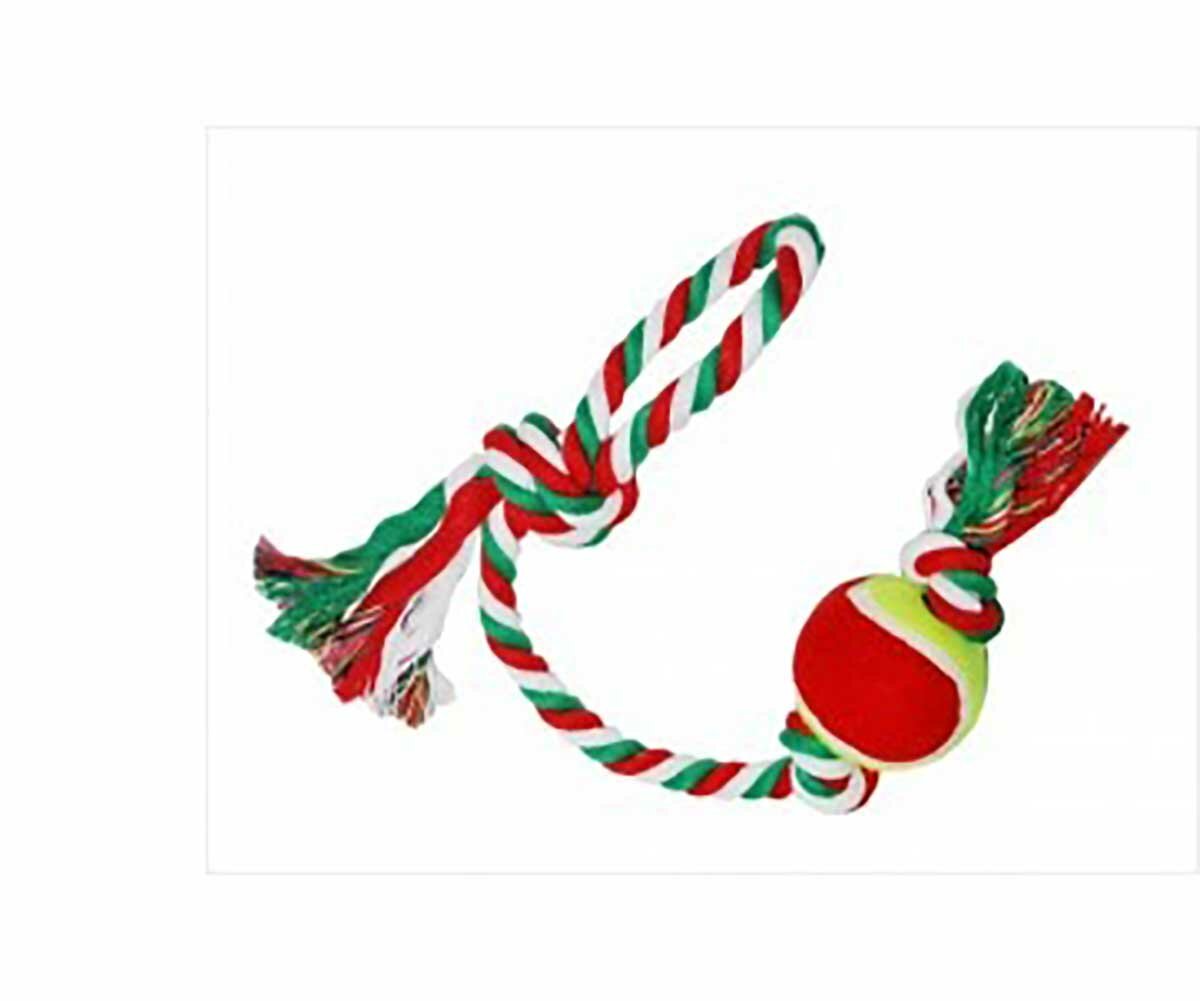 Игрушка для собак №1 грейфер ручка теннисный мяч 50см гр1012