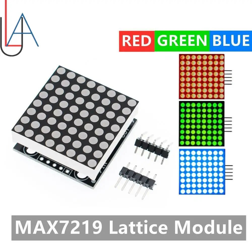 MAX7219 Lattice Module, синий — фото 1