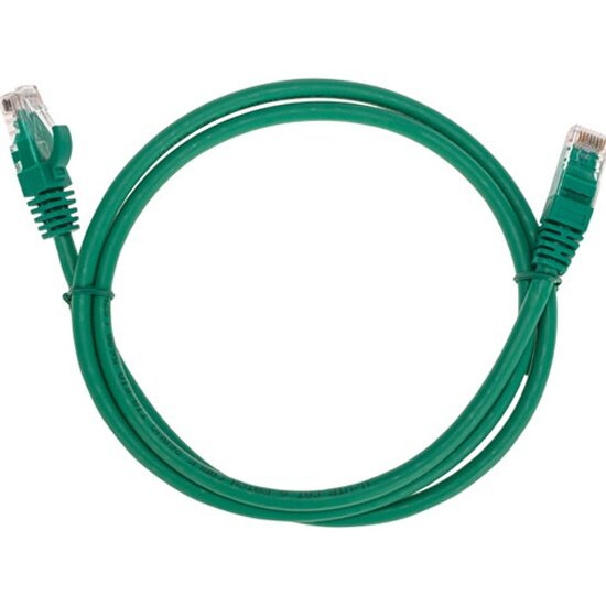 Патч-корд U/UTP Rexant cat 6, медь, LSZH (негорючий), 1 м, RJ45-RJ45, 26AWG, зеленый