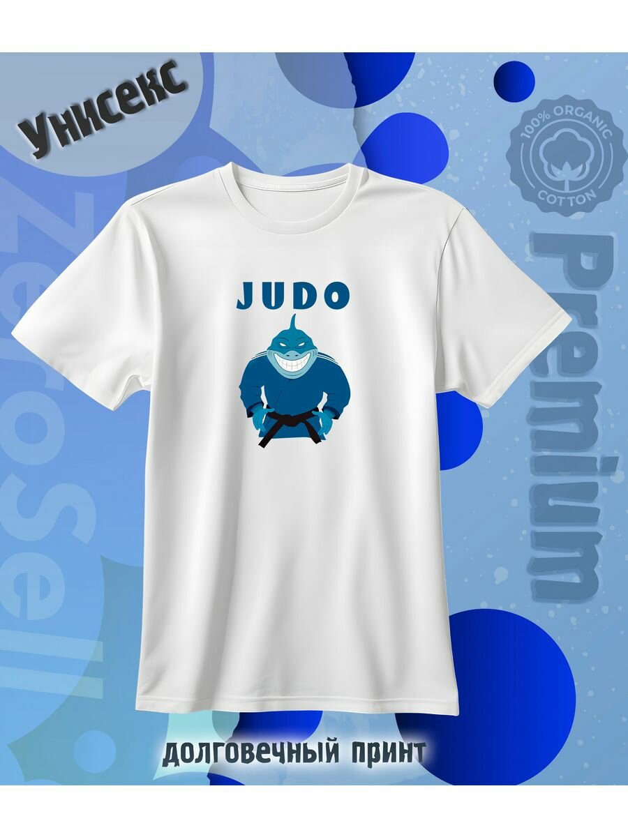 Футболка judo shark