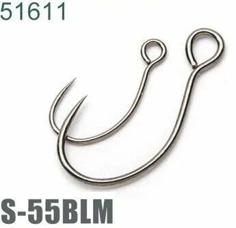 Крючки рыболовные Owner S-55 BLM (51611) № 06 (8шт) Barbless, одинарные